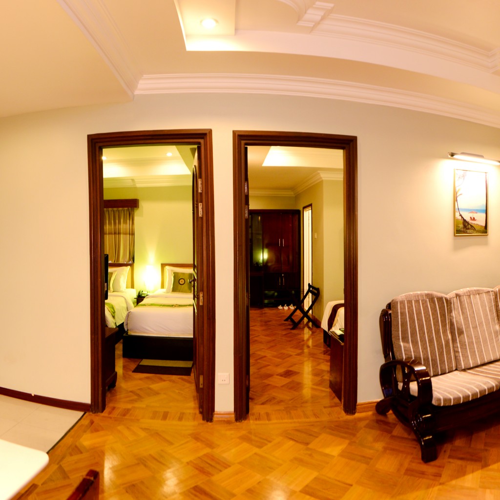 Duet Suite at Hotel Shwe Gone Daing in Yangon Myanmar